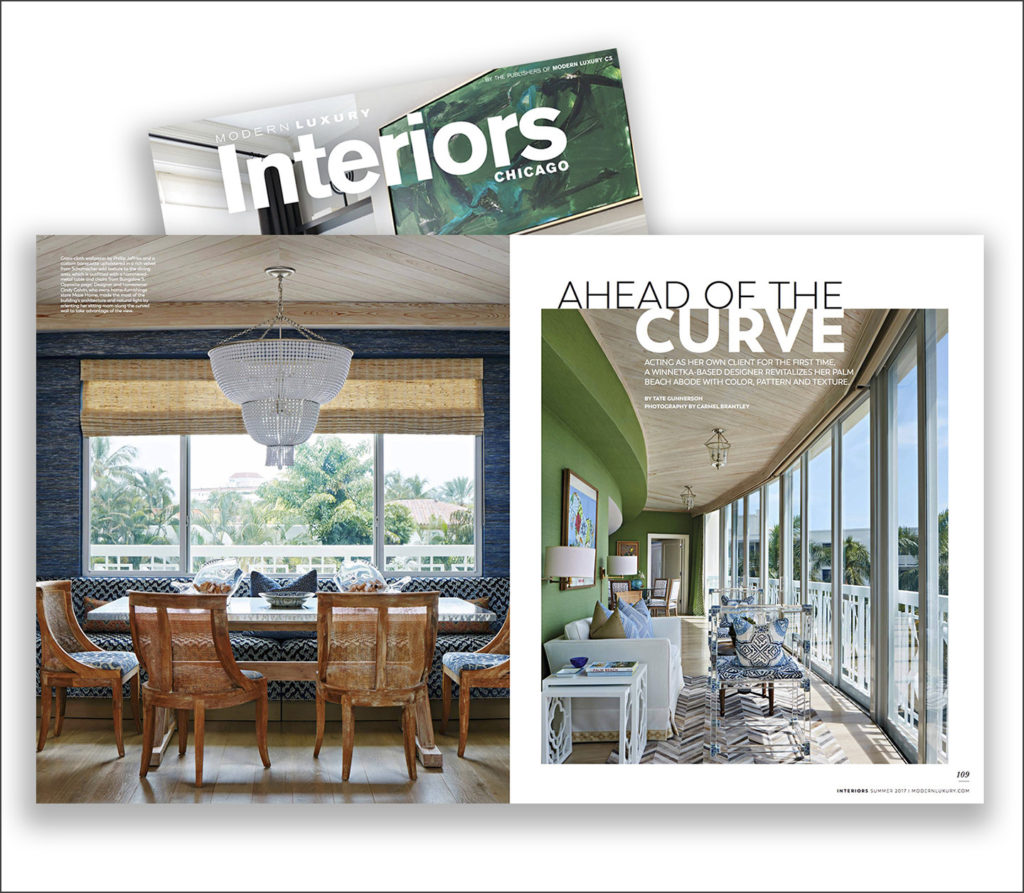 Modern Luxury Interiors Chicago Magazine - Brantley Photography